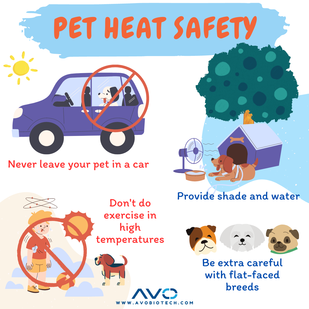 Pet heat safety